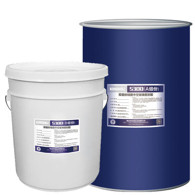 Neutral Insulating Glass Adhesive , Two Part Silicone Sealant Weather ...
