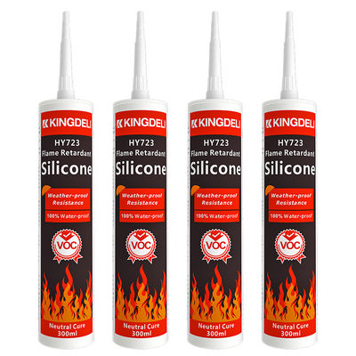 Fire Retardant Neutral Silicone Sealant Glass Glue Adhesive Caulking Sealant