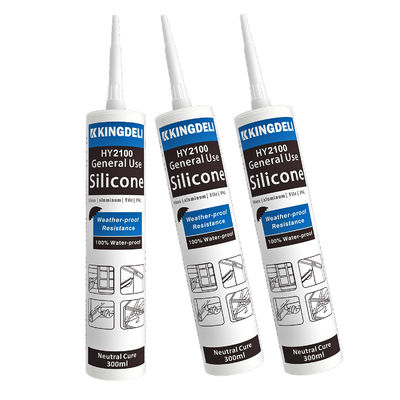 Neutral Silicon Glue Adhesive RTV Silicone Sealant For Glass